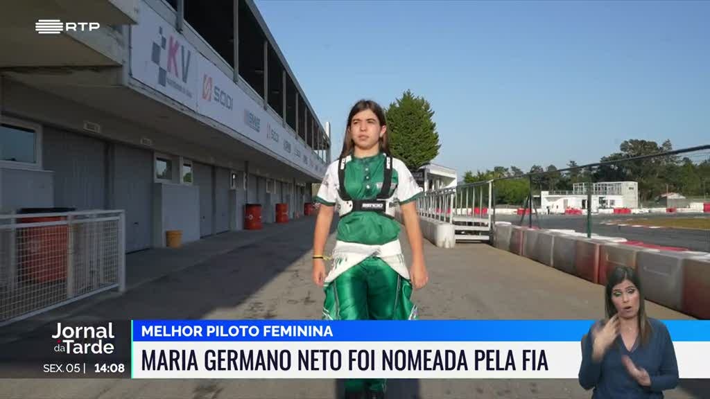 Maria Germano Neto considerada a melhor piloto feminina do mundo de karting