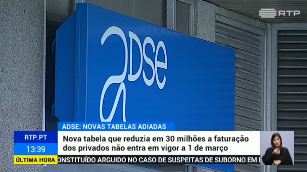 ADSE adia a entrada em vigor das novas tabelas