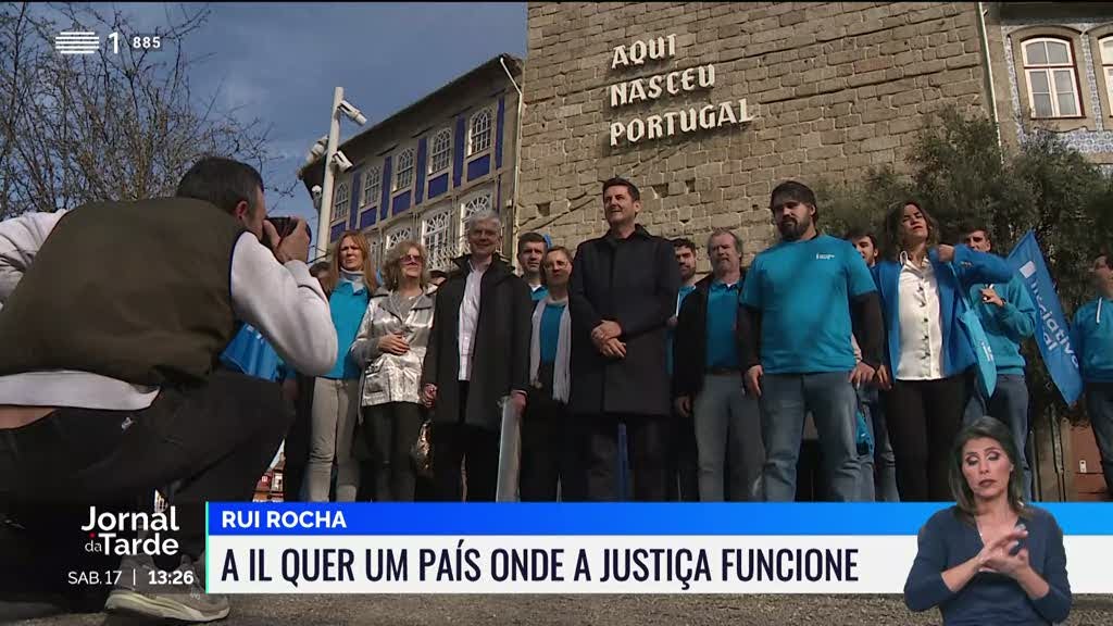 Rui Rocha diz que IL quer um país onde a justiça funcione para todos