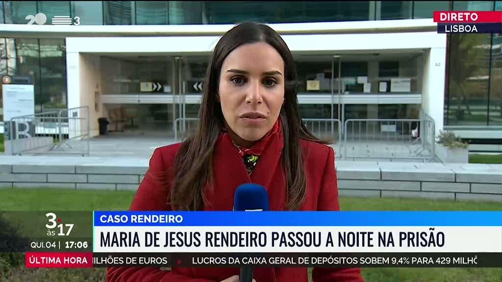 Mulher de João Rendeiro presente a juíza de instrução criminal