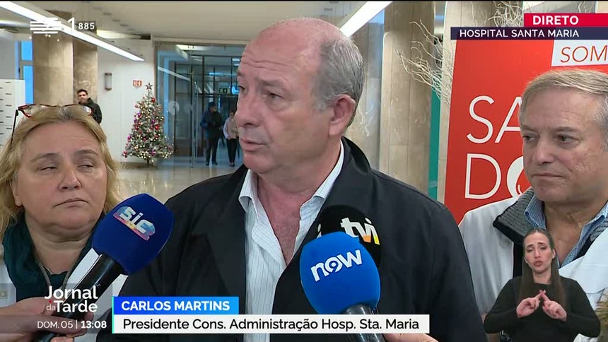 Hospital de Santa Maria nega falta de médicos e promete mais camas