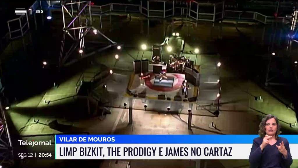 Vilar de Mouros. Limp Bizkit, The Prodigy e James são destaques do cartaz Vilar de Mouros. Limp Bizkit, The Prodigy e James são destaques do cartaz