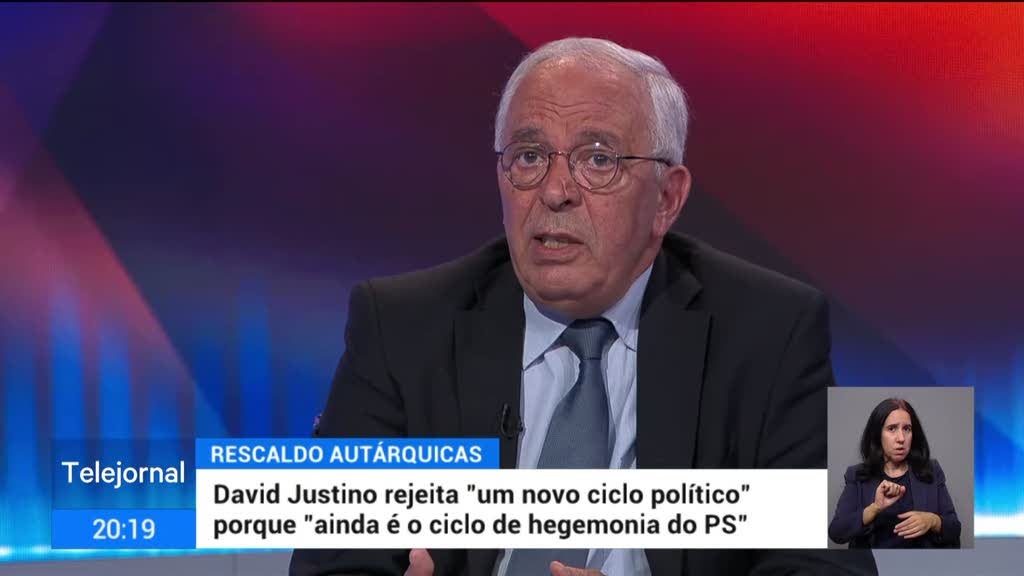 Grande Entrevista. David Justino vê os socialistas em queda