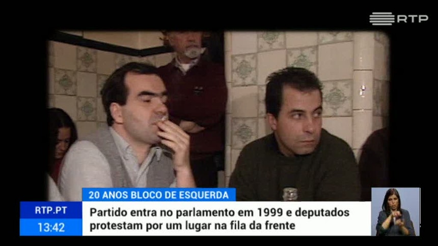 Bloco de Esquerda foi fundado há 20 anos
