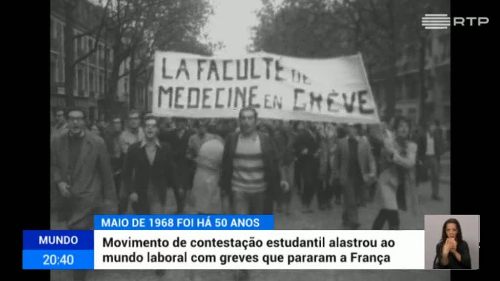 Maio de 68. Revolta estudantil começou há 50 anos