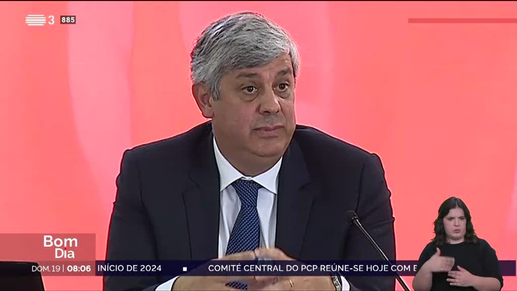 Mário Centeno não tenciona demitir-se do Banco de Portugal