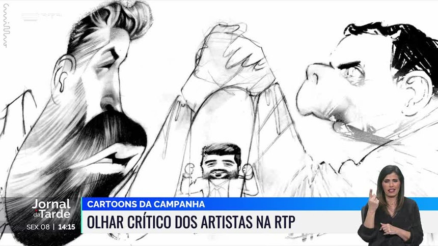 Cartoons de campanha, um olhar crítico dos artistas