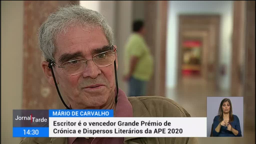 Mário de Carvalho foi o vencedor do Grande Prémio de Crónica e ...
