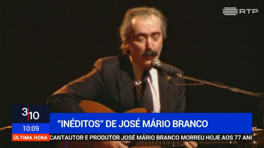 "Inéditos" de José Mário Branco marca os 50 anos da carreira do artista