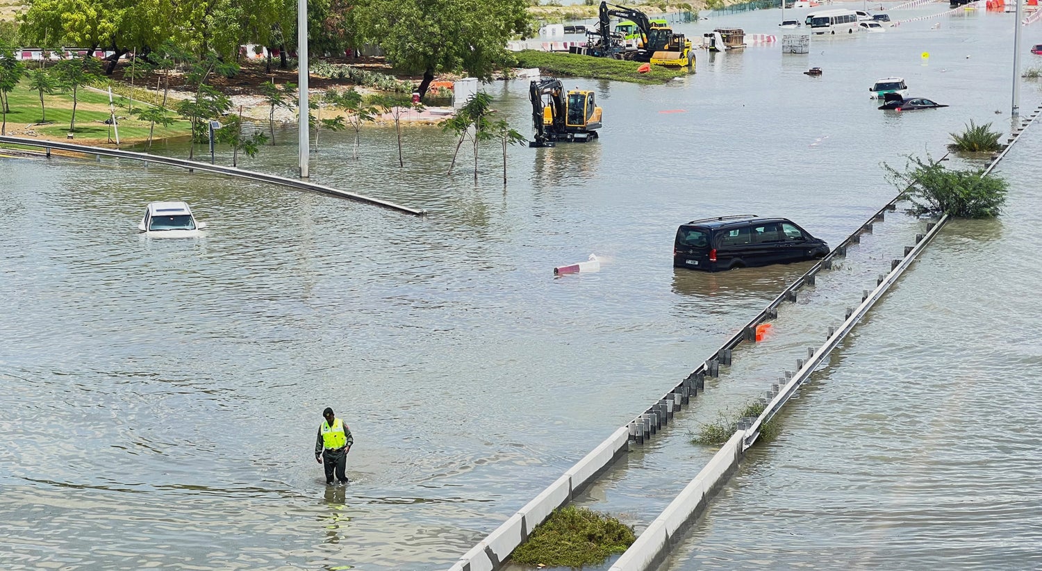 Inundações no Dubai