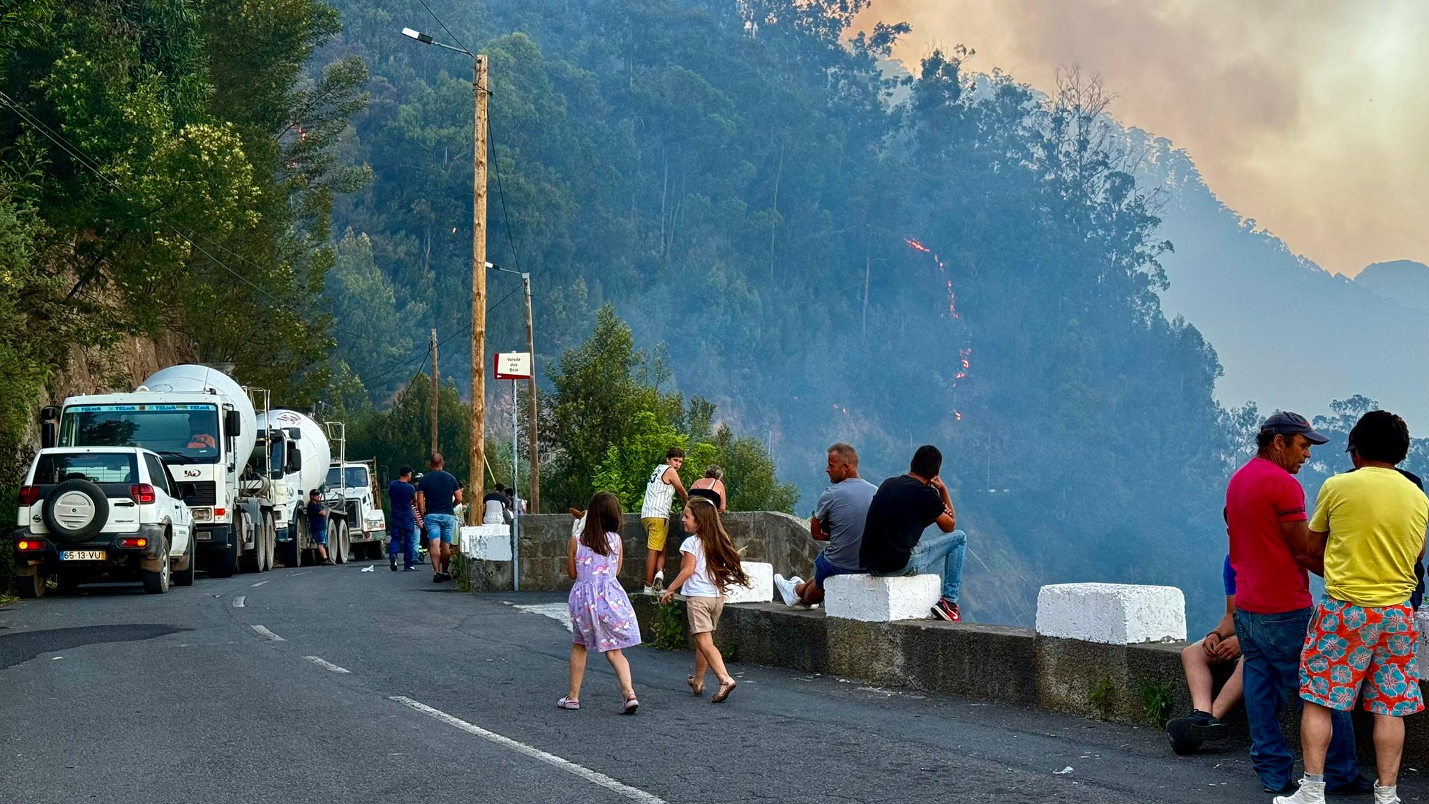 Cinco dias de fogo na Madeira queimaram quase tanta área como em 2023