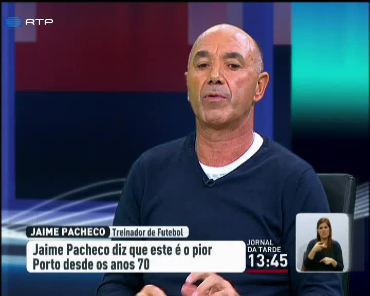 Jaime Pacheco diz que estamos perante o pior ano do Porto
