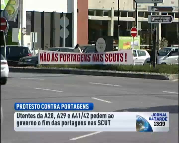 Novos protestos contra as portagens nas ex-SCUTS
