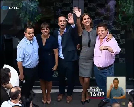 RTP com novos apresentadores