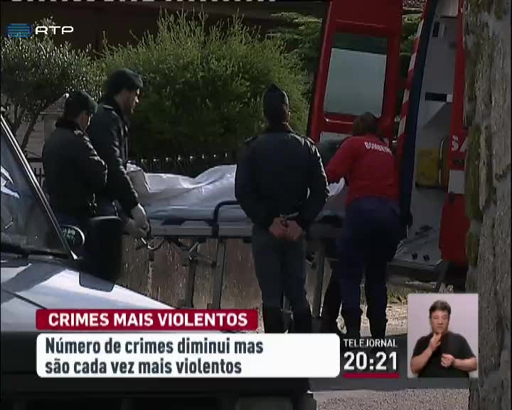 Crimes em Portugal estão mais violentos