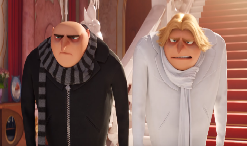 GRU regressa ao cinema com irmão gémeo