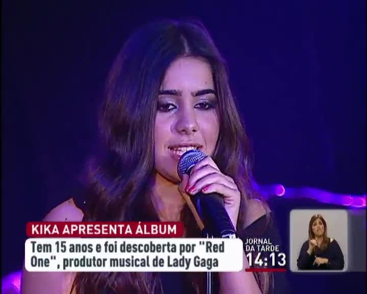 Kika lança primeiro álbum aos 15 anos