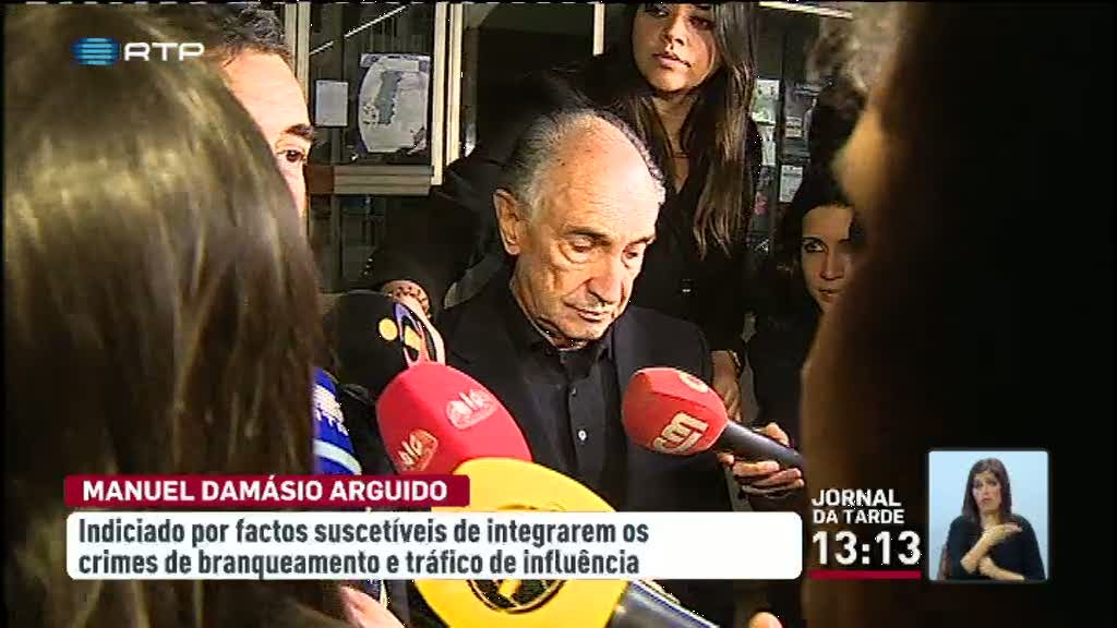 Manuel Damásio constituido arguido na Operação Rota do Atlântico