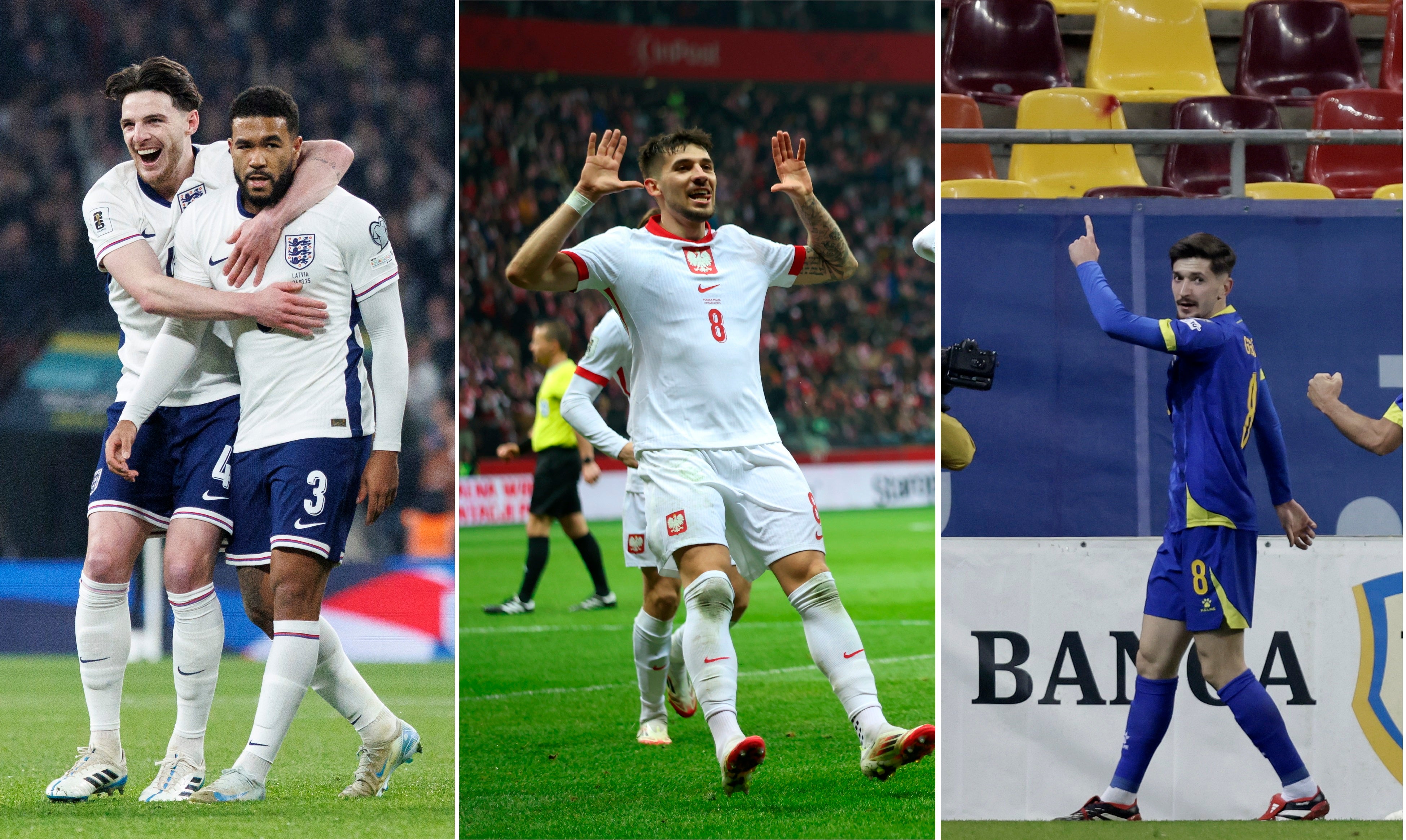 Mundial2026: Inglaterra, Polónia e Bósnia seguem vitoriosas no ...
