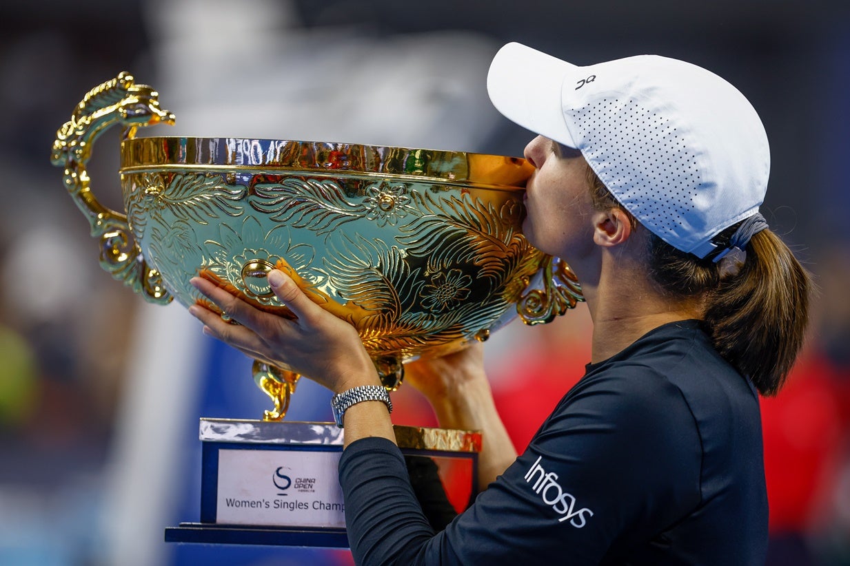 Tenista polaca Iga Swiatek vence WTA 1000 de Pequim
