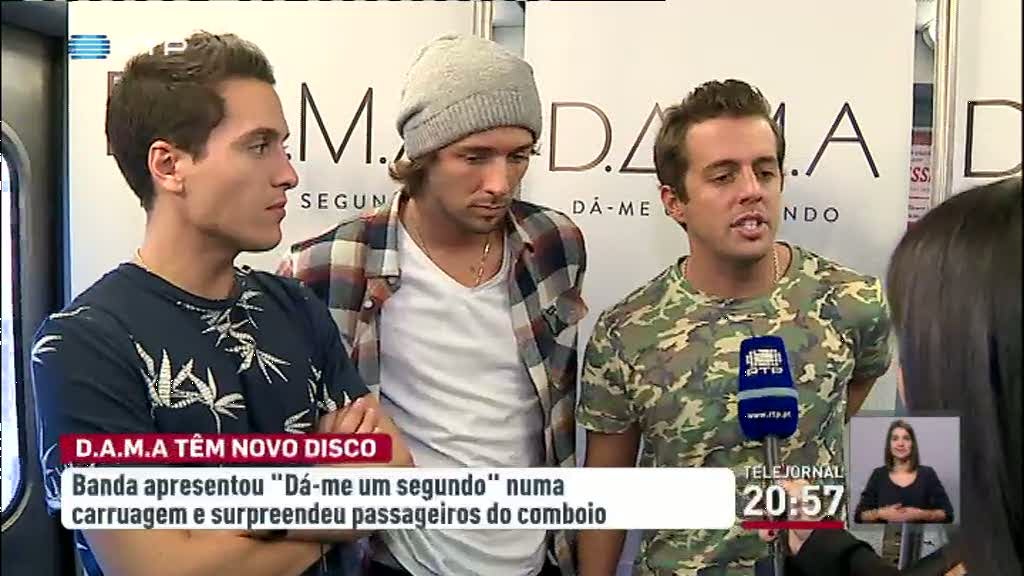 D.A.M.A apresentam novo disco 'Dá-me um segundo'