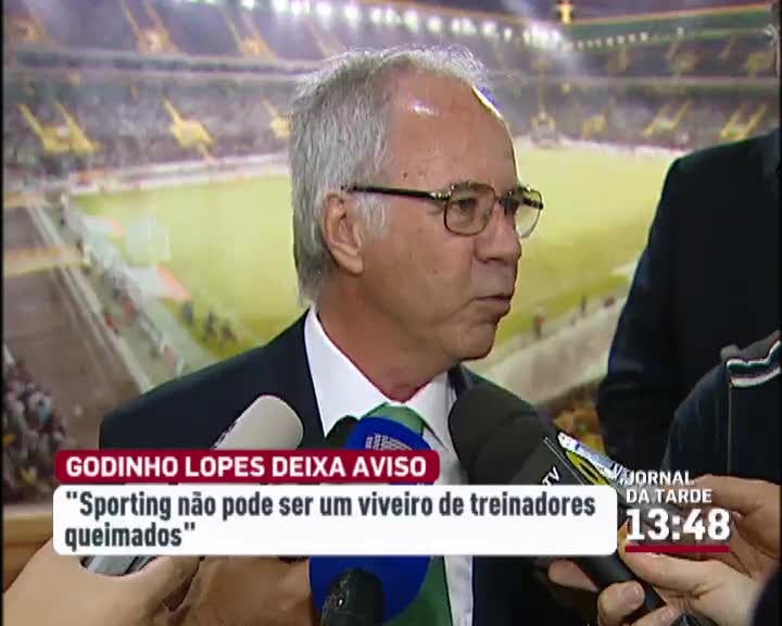 Godinho Lopes já sabe quem é o treinador do Sporting