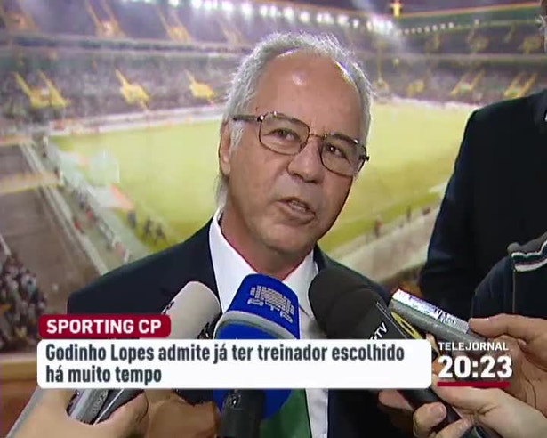 Godinho Lopes admite já ter treinador para o Sporting escolhido há ...