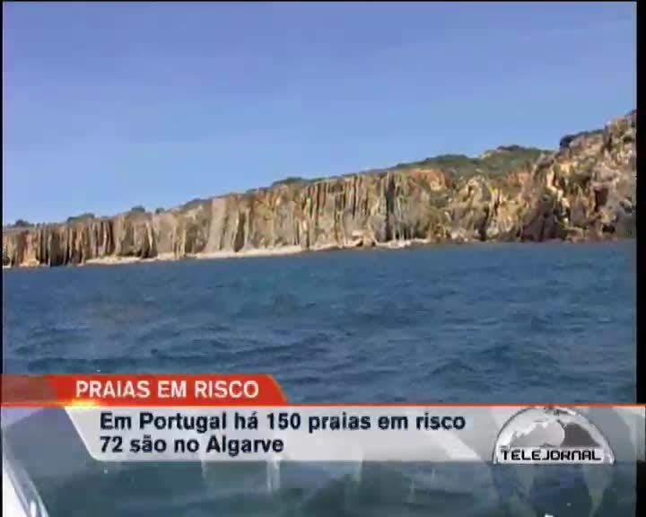 Portugal tem 150 praias de risco