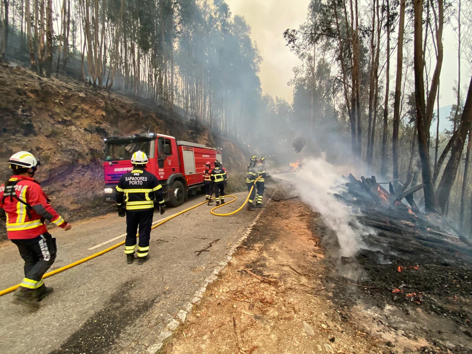 Incêndios em Portugal. A situação ao minuto