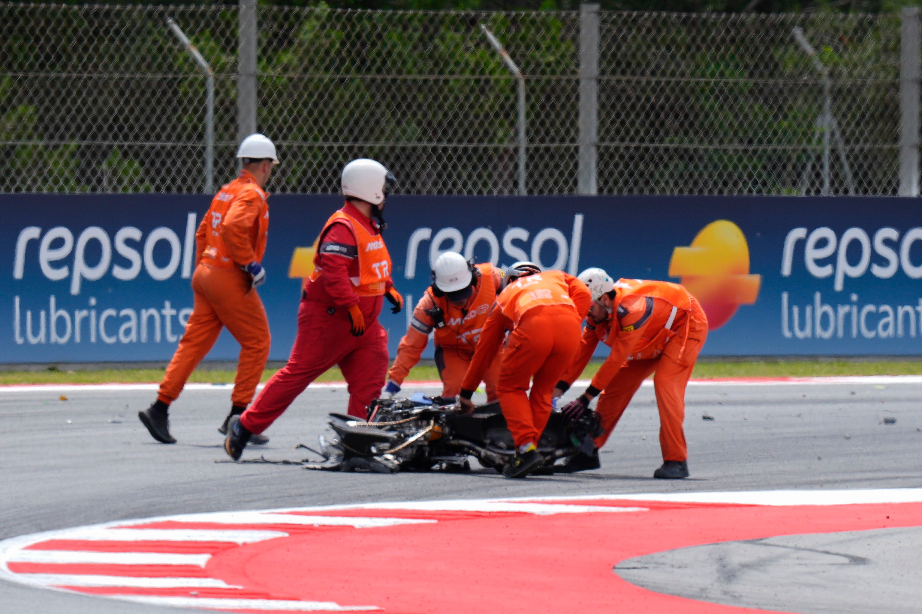 Segunda bandeira vermelha interrompe GP da Catalunha de MotoGP