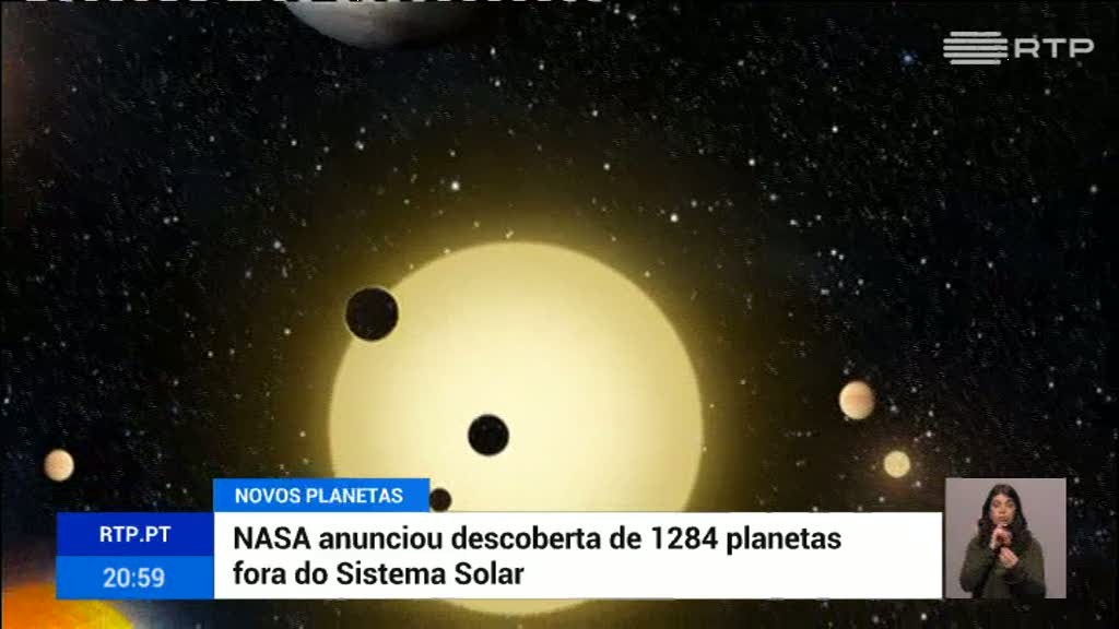 NASA identifica 1284 planetas fora do Sistema Solar