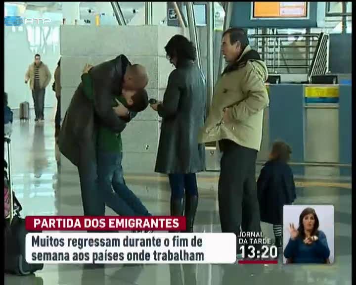 Emigrantes portugueses voltam a partir