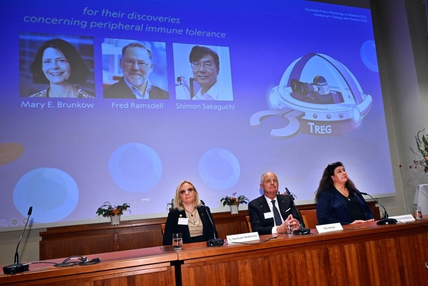 Mary Brunkow, Fred Ramsdell e Shimon Sakaguchi recebem Nobel da Medicina 2025