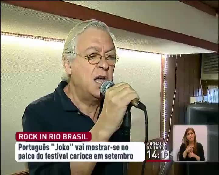 Português "Joko" vai mostrar-se no palco do Rock in Rio, setembro no ...
