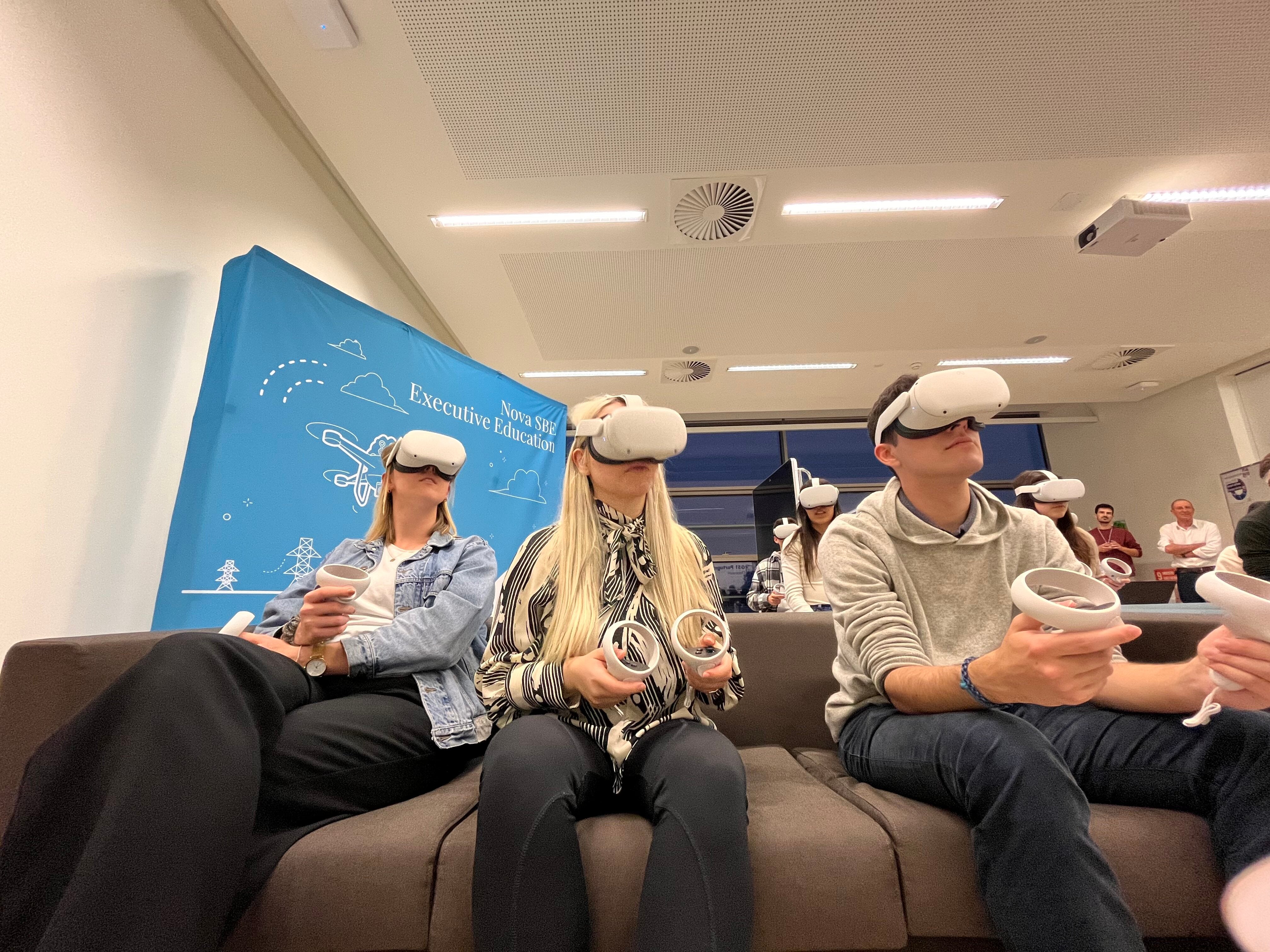 Primeira aula no metaverso. Aprender de forma "mais eficiente" e imersiva