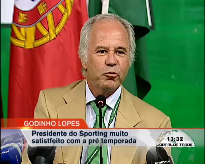 Presidente do Sporting satisfeito com a pré-temporada