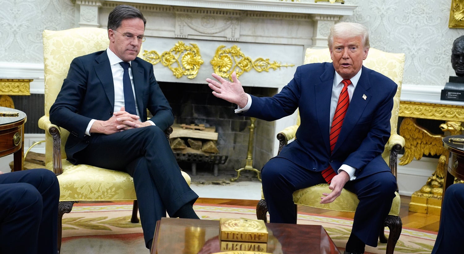 Em reunião com Rutte. Trump volta a empenhar EUA na NATO