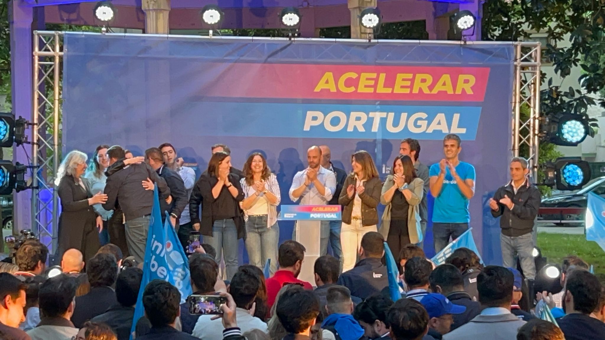 Rui Rocha apela ao voto e fala no "país da Iniciativa Liberal"