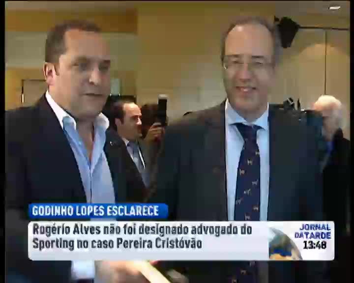 Godinho Lopes esclarece que Rogério Alves não é advogado do Sporting no ...