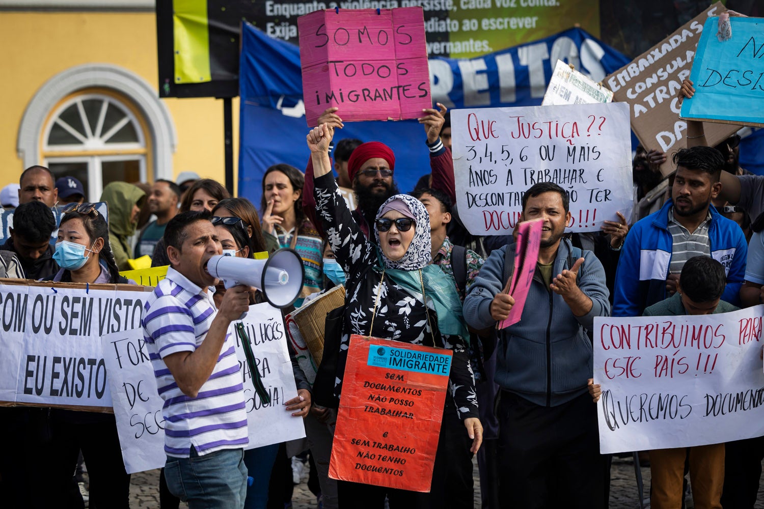 Associações imigrantes em São Bento para defender "manifestação de ...
