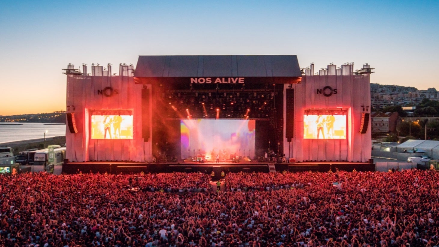 NOS Alive. Recinto tem pela primeira vez em Portugal uma antena 5G