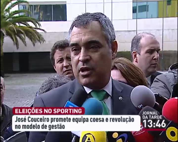 José Couceiro formaliza candidatura ao Sporting