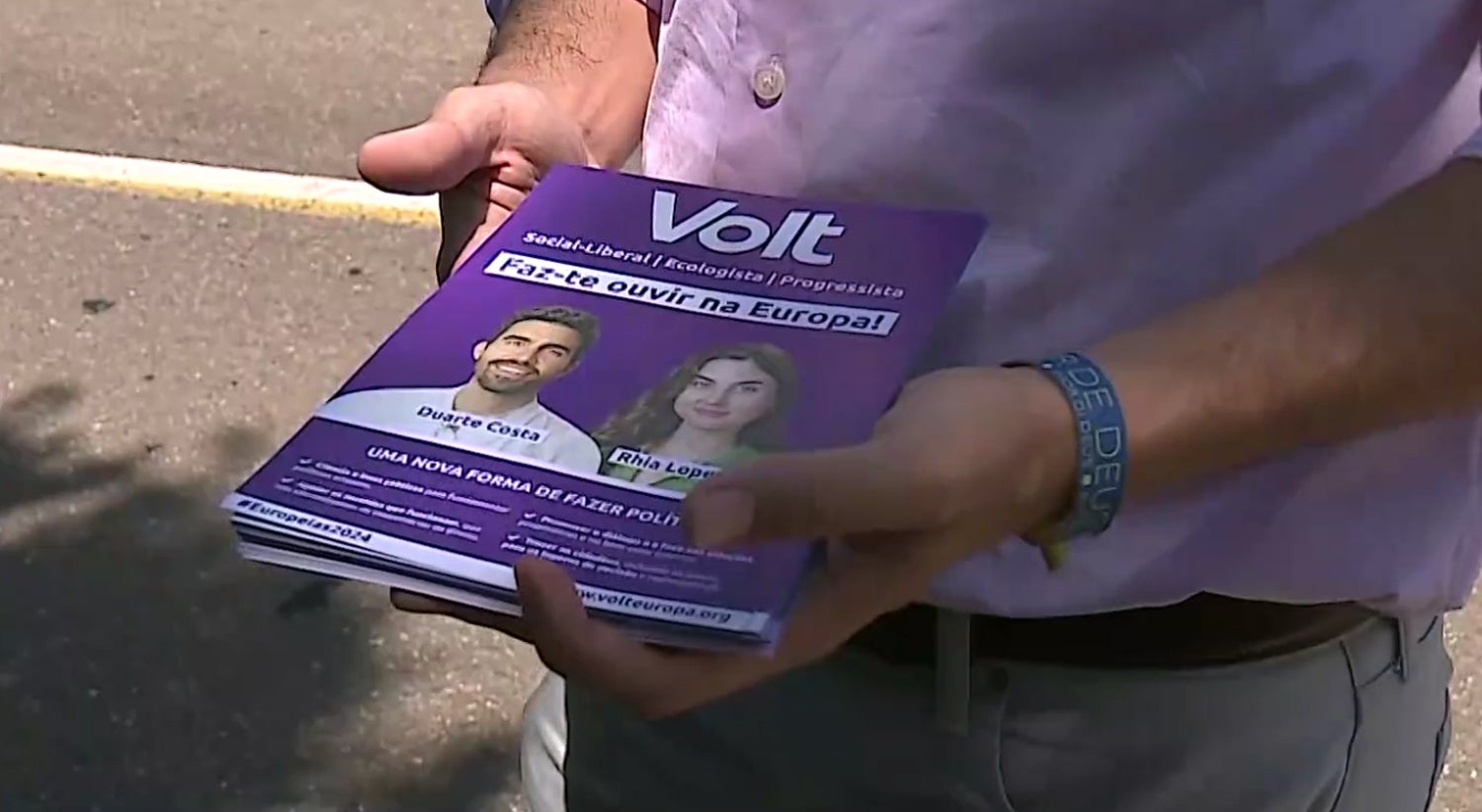 Partido da Terra e Volt em campanha por Europa unida e alargamento da União