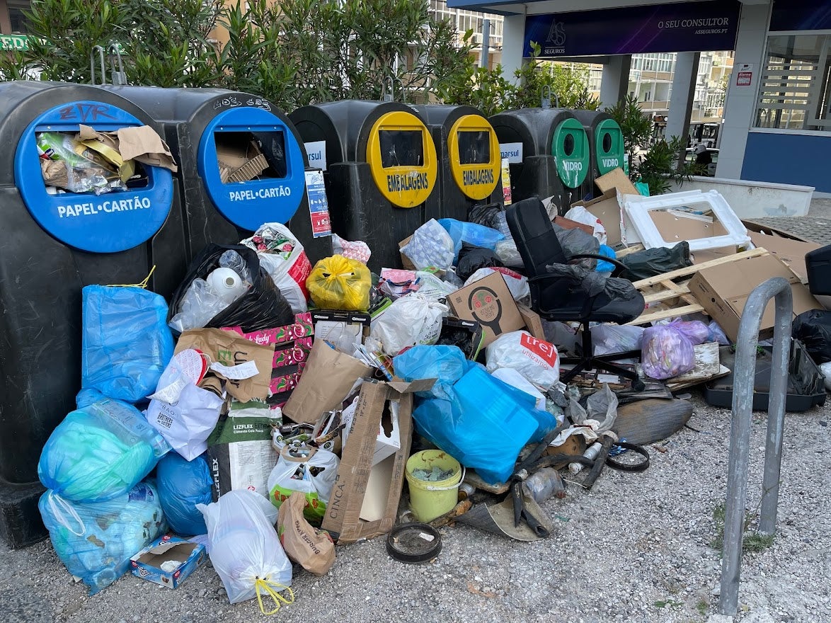 Portugal cada vez mais longe das metas de reciclagem