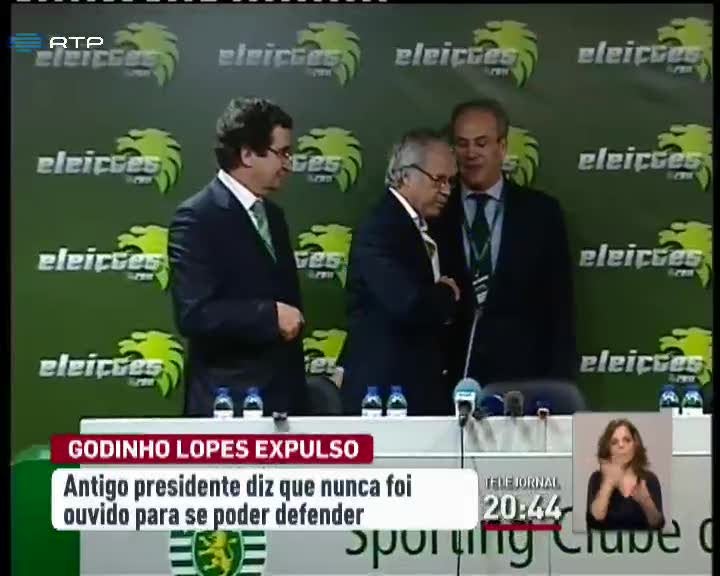 Godinho Lopes foi expulso do Sporting