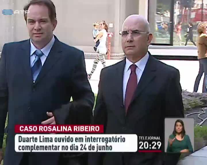 Duarte Lima volta a ser ouvido por causa da morte de Rosalina Ribeiro