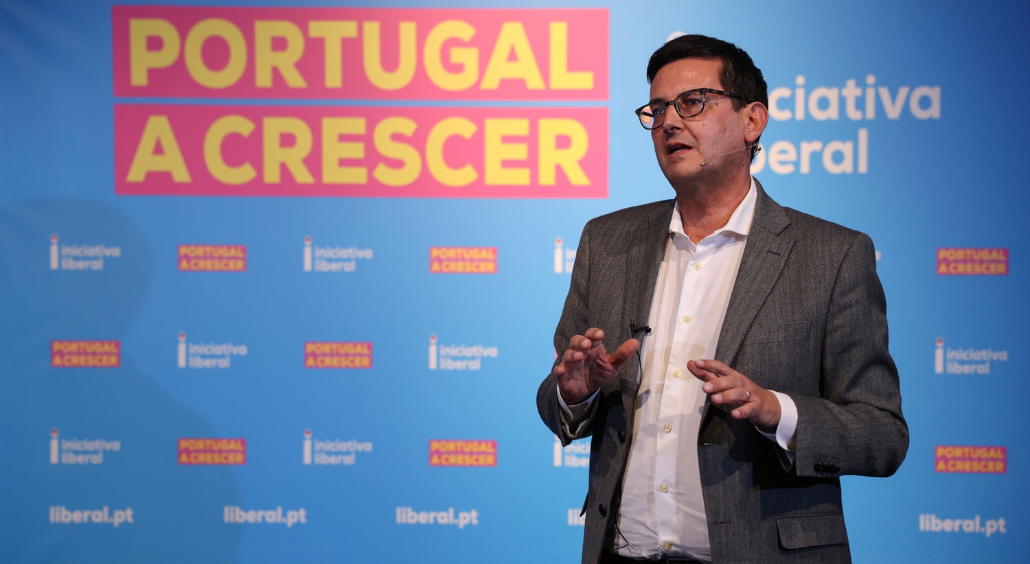 Rui Rocha diz que país espera Iniciativa Liberal