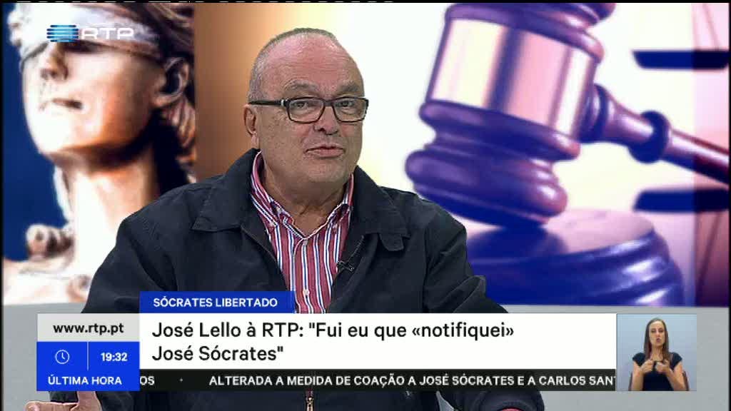José Lello revela que comunicou libertação a Sócrates: "Ele não sabia"