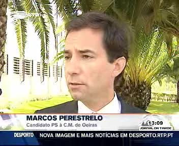 Marcos Perestrello apresentou a candidatura à câmara de Oeiras