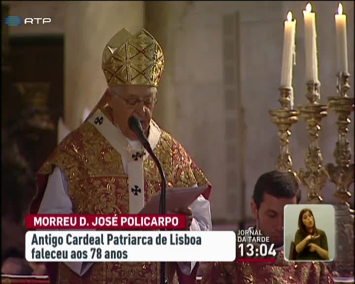 D. José Policarpo vai ser sepultado no Panteão dos Cardeais